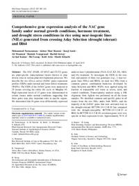Comprehensive Gene Expression Analysis Of The Nac Gene Family Under ...