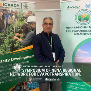 Symposium of NENA Regional Network for Evapotranspiration | ICARDA