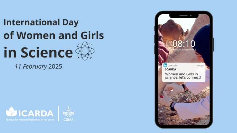 Women in science, let’s make the best of social media | ICARDA