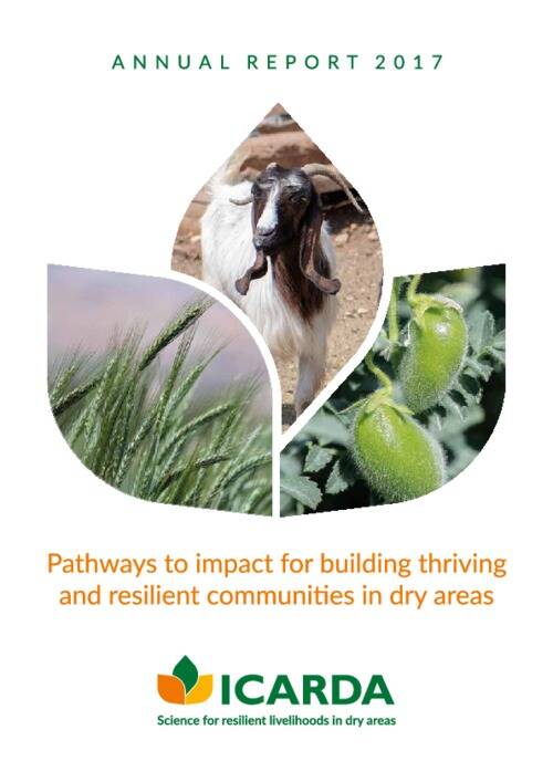 ICARDA Annual Report 2017: Pathways to impact for building thriving and ...