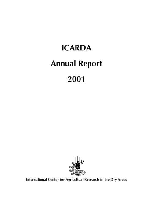 ICARDA Annual Report 2001 | ICARDA