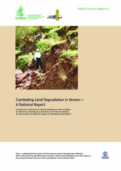 Combating Land degradation in Yemen | ICARDA