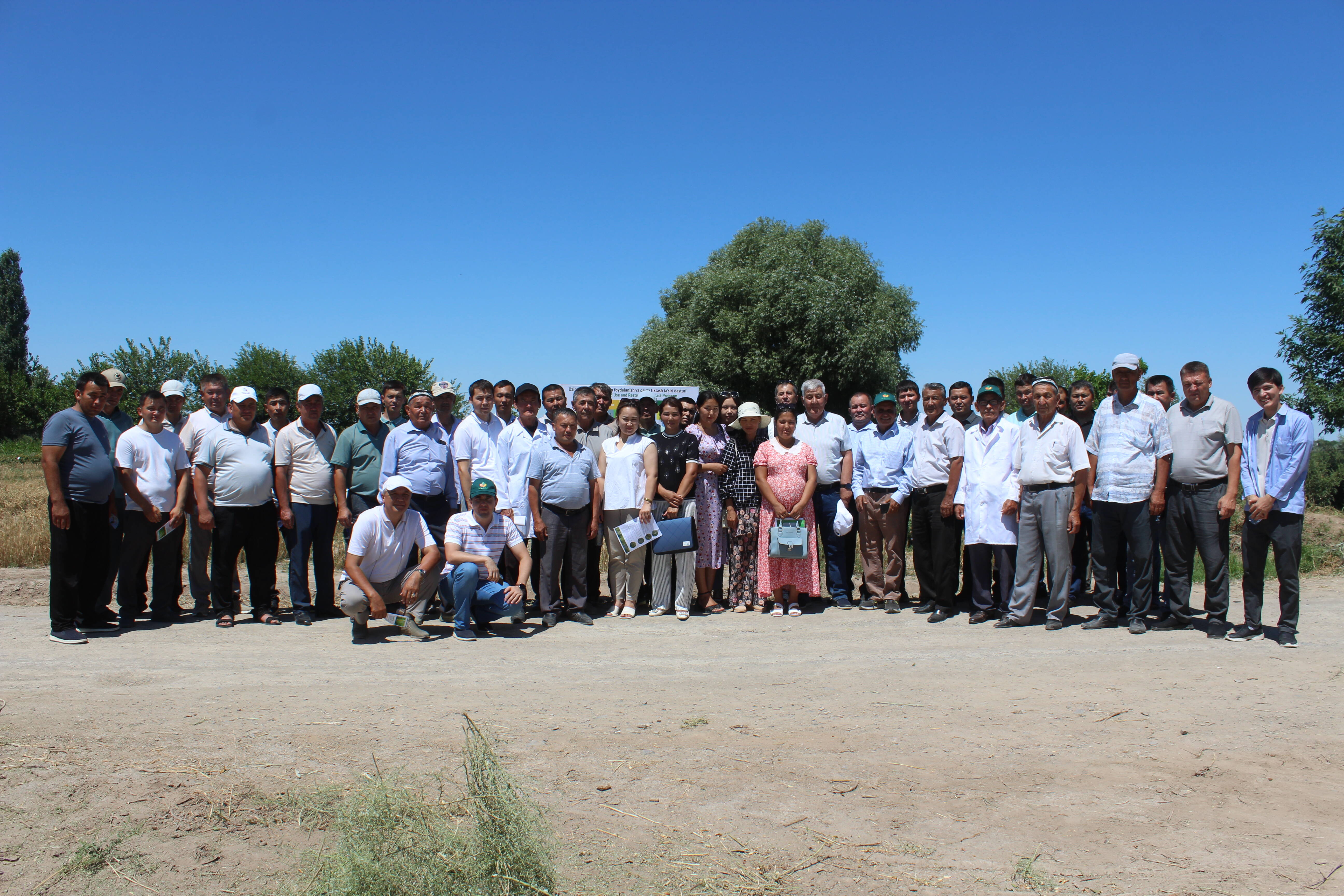 Crop Diversification Field Day for Farmers in the Aral Sea Region in ...