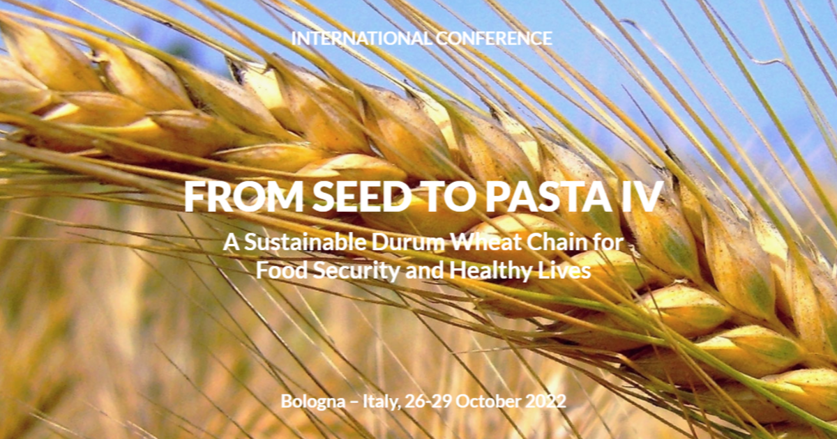 ICARDA CO-SPONSORING 'FROM SEED TO PASTA IV' | ICARDA